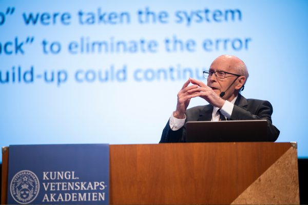 Watch Professor Richard Robson’s 2025 Nobel Prize Lecture in Chemistry